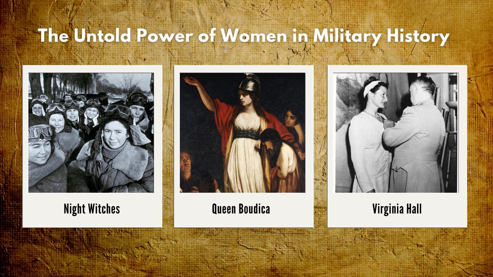 The Untold Power: Women in Military History - Coming Home Well